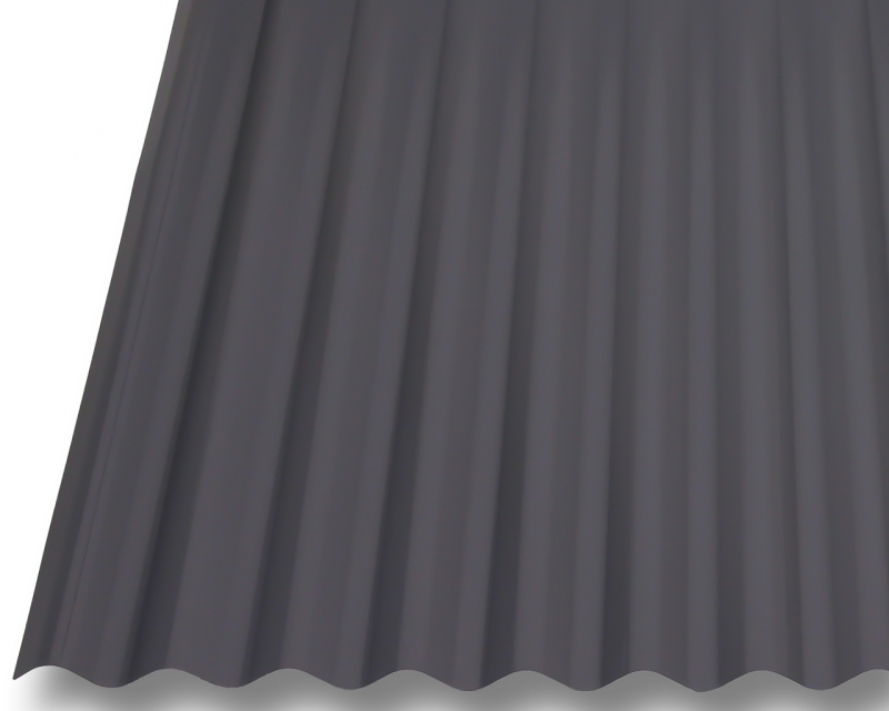 Wellblech W1/1064 Dachplatten - Antitropf - Stahl 0,5mm